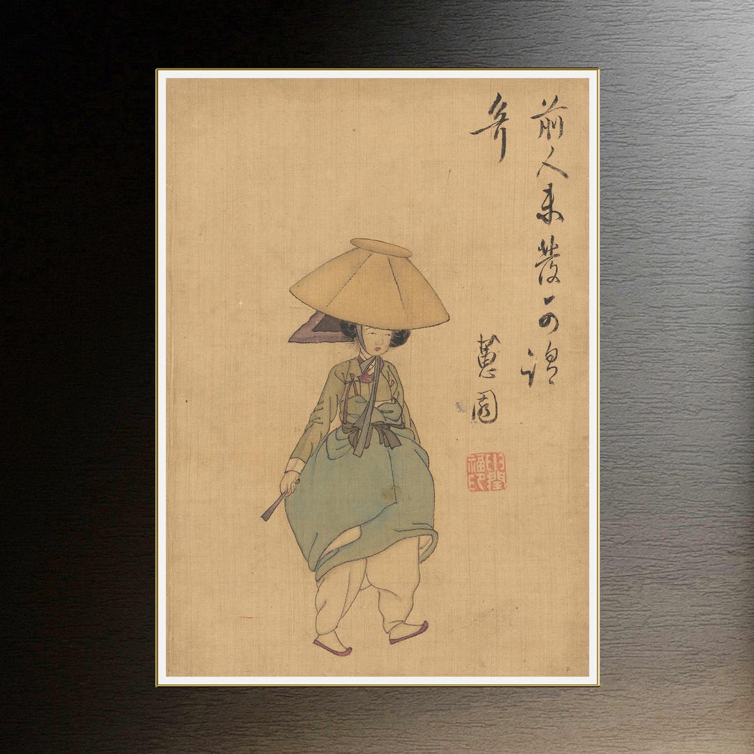 Korean Women in Hanbok by Shinyunbok - Etsy
