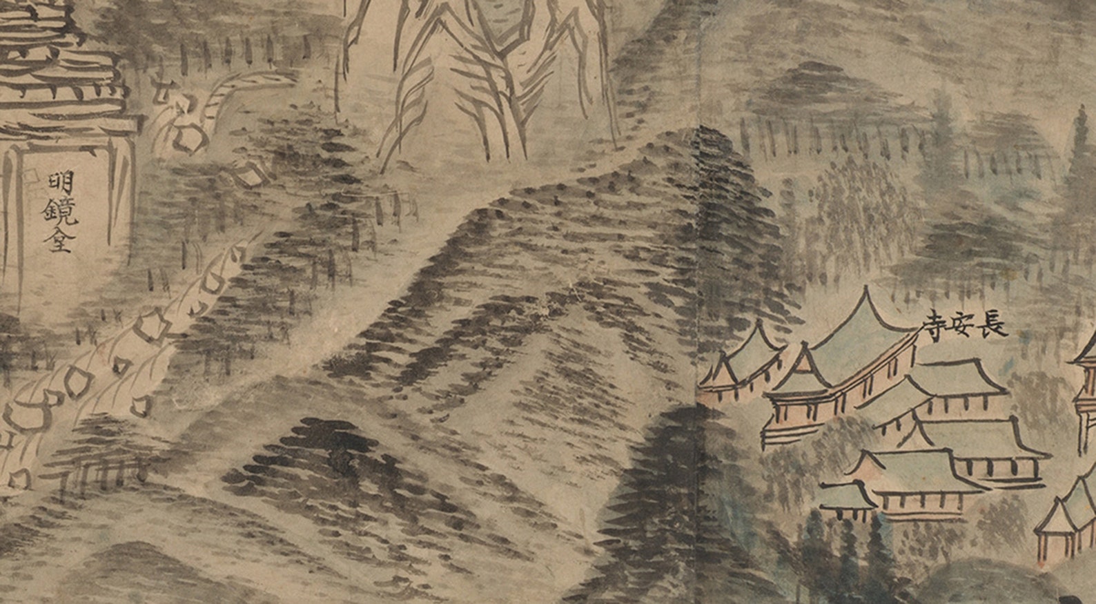 Landscape of Joseon Korean Art Geumgangsan Diamond Mountains - Etsy
