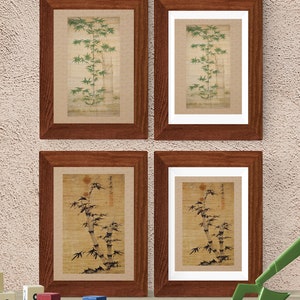 Bamboo Tree Sagunja Korean Art - Etsy