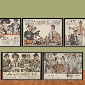J C Leyendecker - the Arrow Collar Man Artprints - Etsy