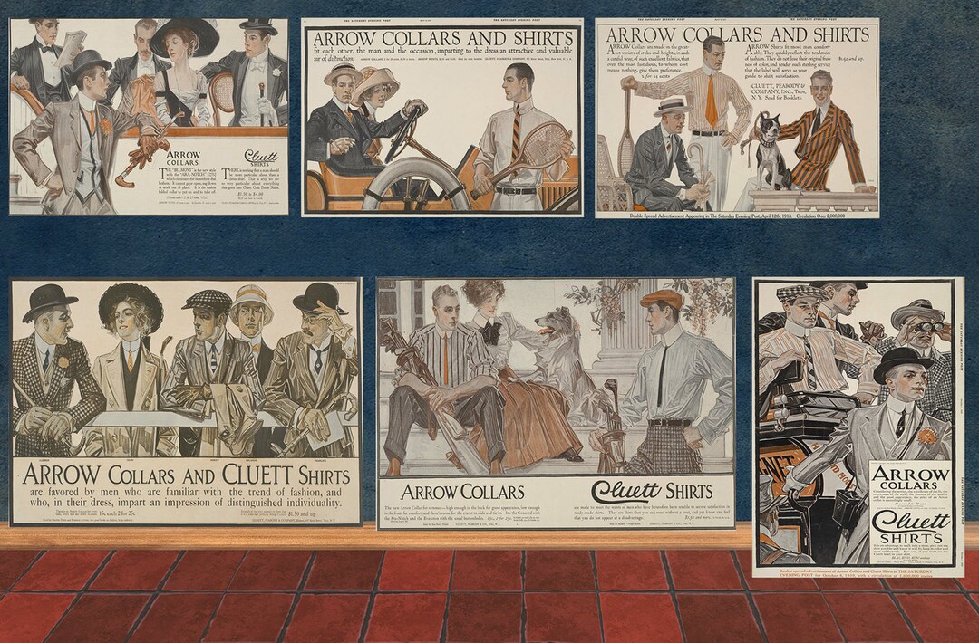 J C Leyendecker - the Arrow Collar Man Artprints - Etsy