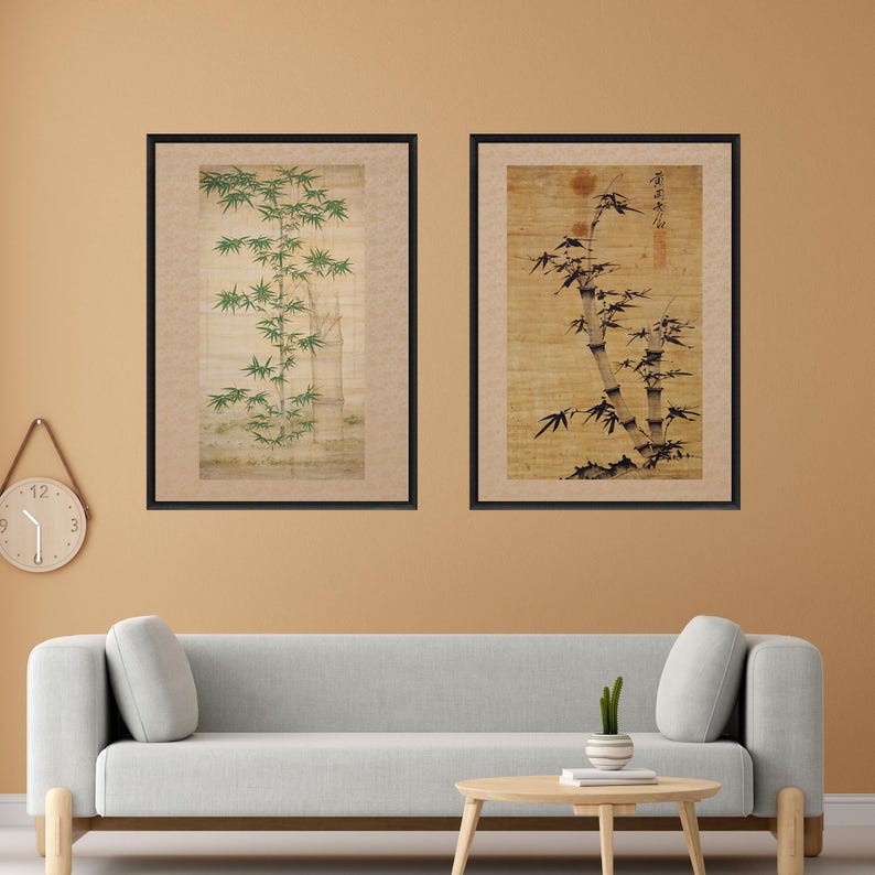 Bamboo Tree Sagunja Korean Art - Etsy