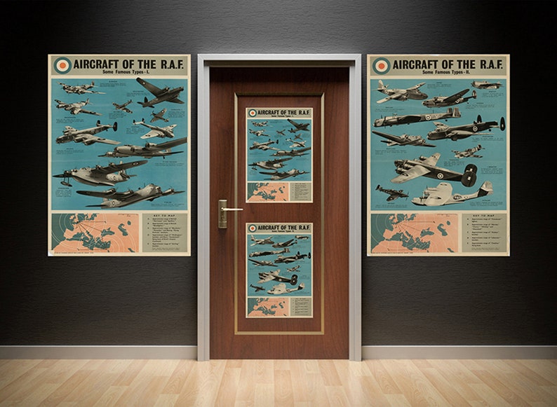 World War 2 Propaganda Poster Military Poster WW2 Airplane - Etsy