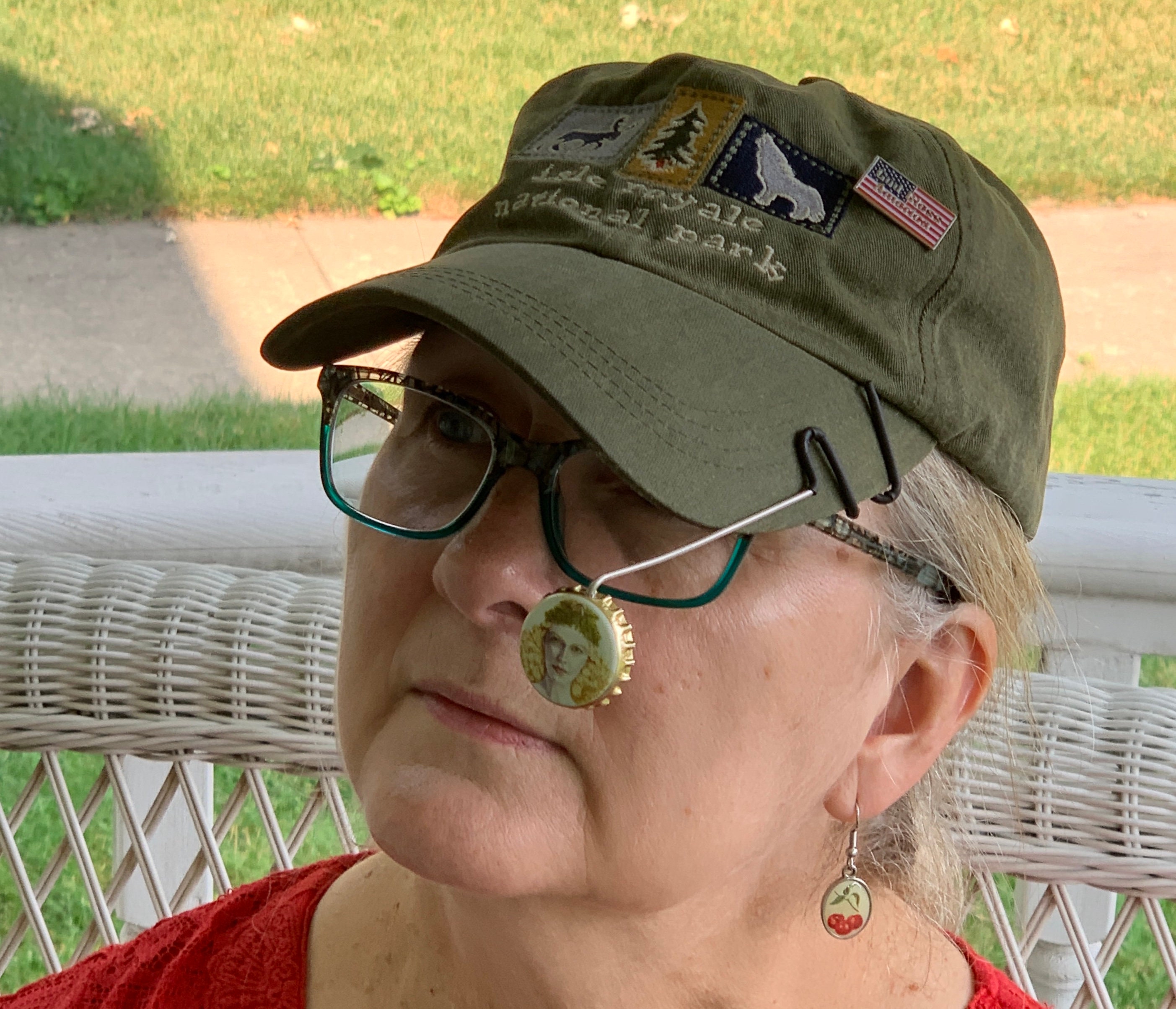 Ball Cap Rear View Mirror , Kayaking , Rowing , Sculling , Accessories ...