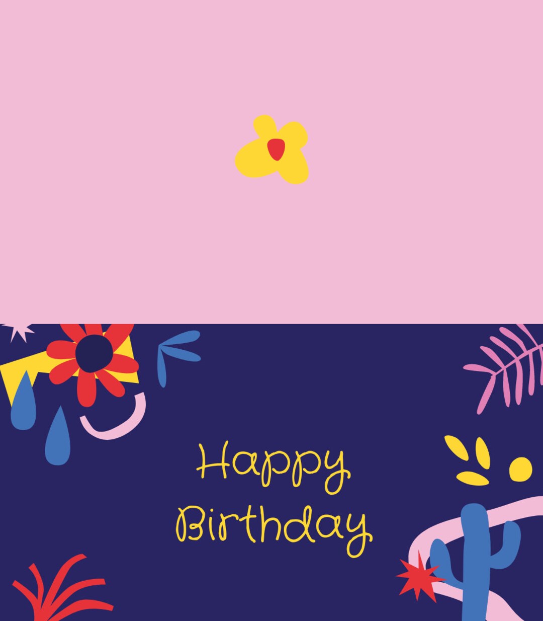 Printable Happy Birthday Place Cards Settings - Etsy