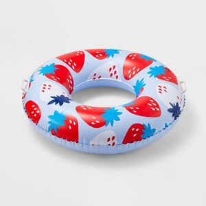PERSONALIZED Strawberry Pool Float, FOURTH of JULY, Bachelorette Party ...