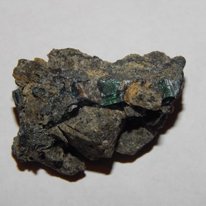 Genuine VIVIANITE Crystal in Matrix Genuine Vivianite Crystal Cluster ...