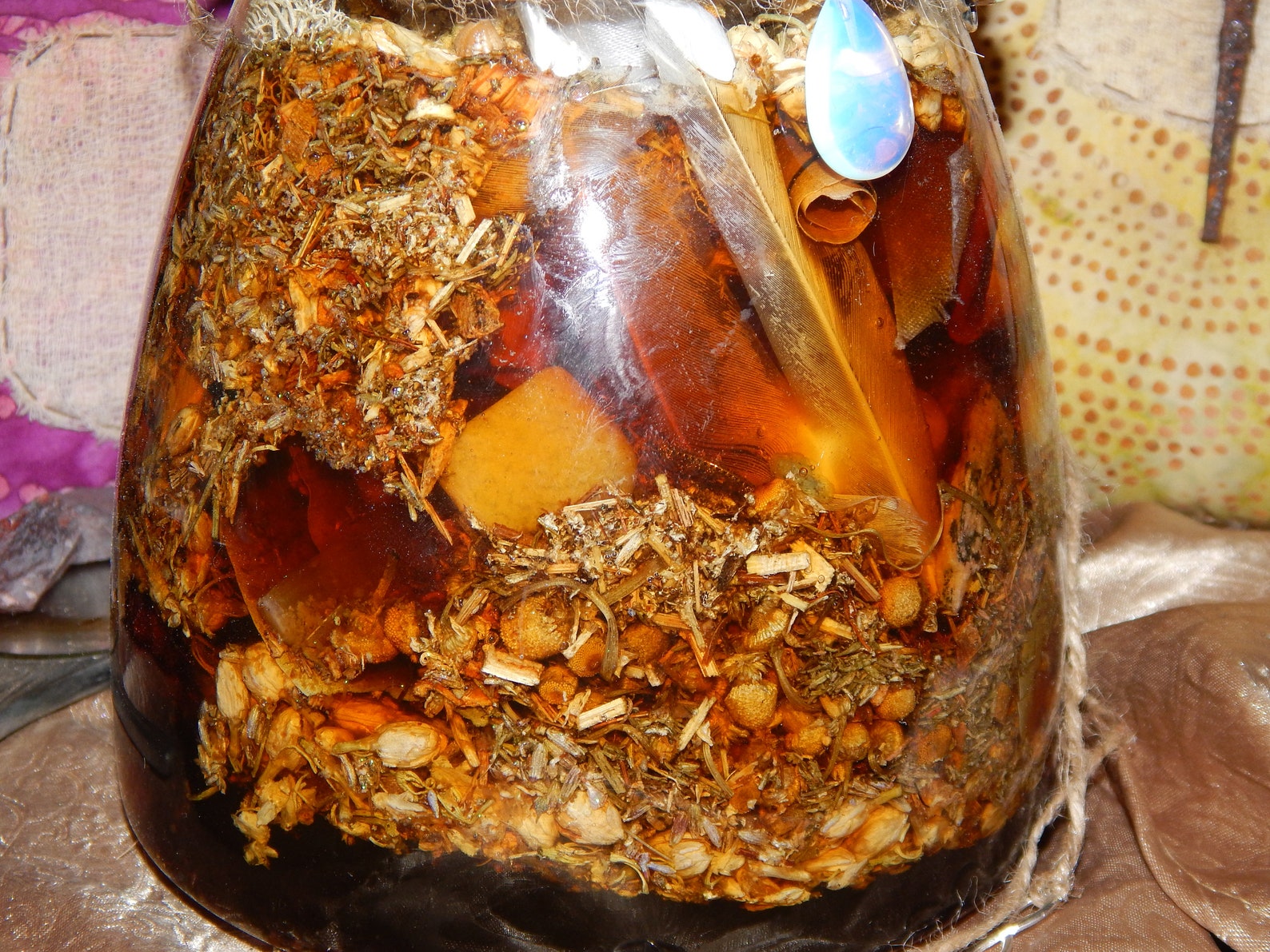 EXTRA LARGE in the Clear Honey Jar 62 Oz Hoodoo Honey Jar | Etsy