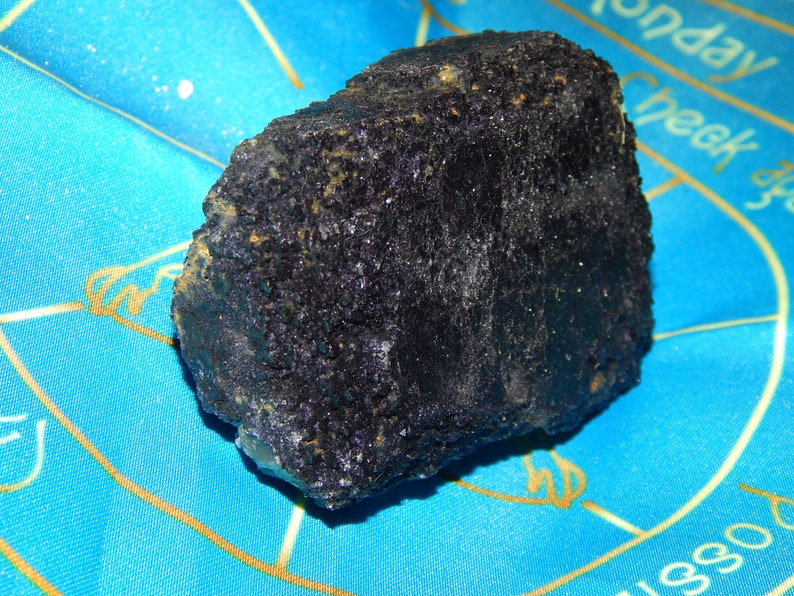 GENUINE FLUORITE Crystal Cluster Rough Fluorite Crystals on - Etsy