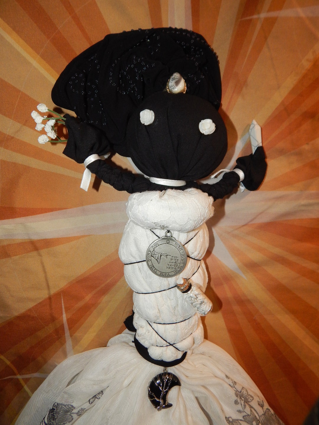 Solomon's Seal of the Moon Voodoo Doll Voodoo Fetch Vodou Poppet Folk ...
