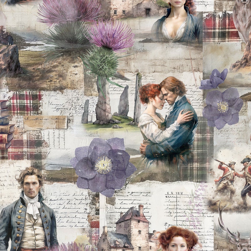 Outlander Fabric - Etsy