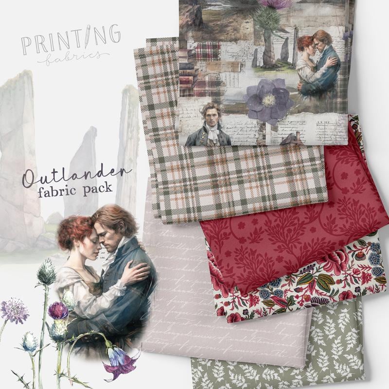 Outlander Fabric - Etsy