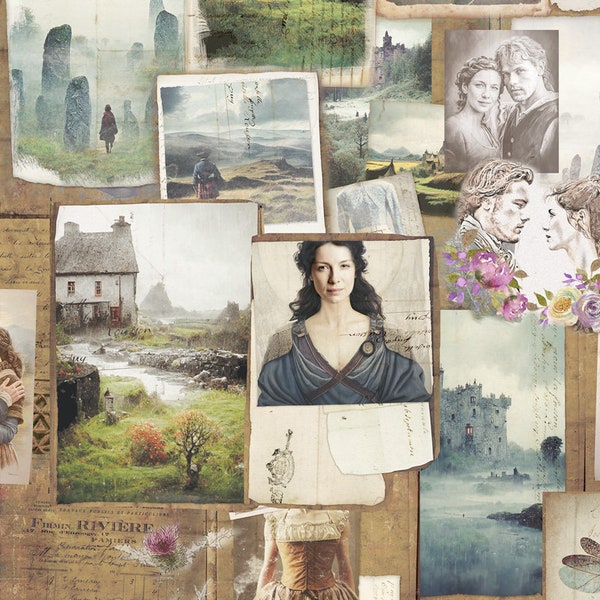 Outlander Fabric - Etsy