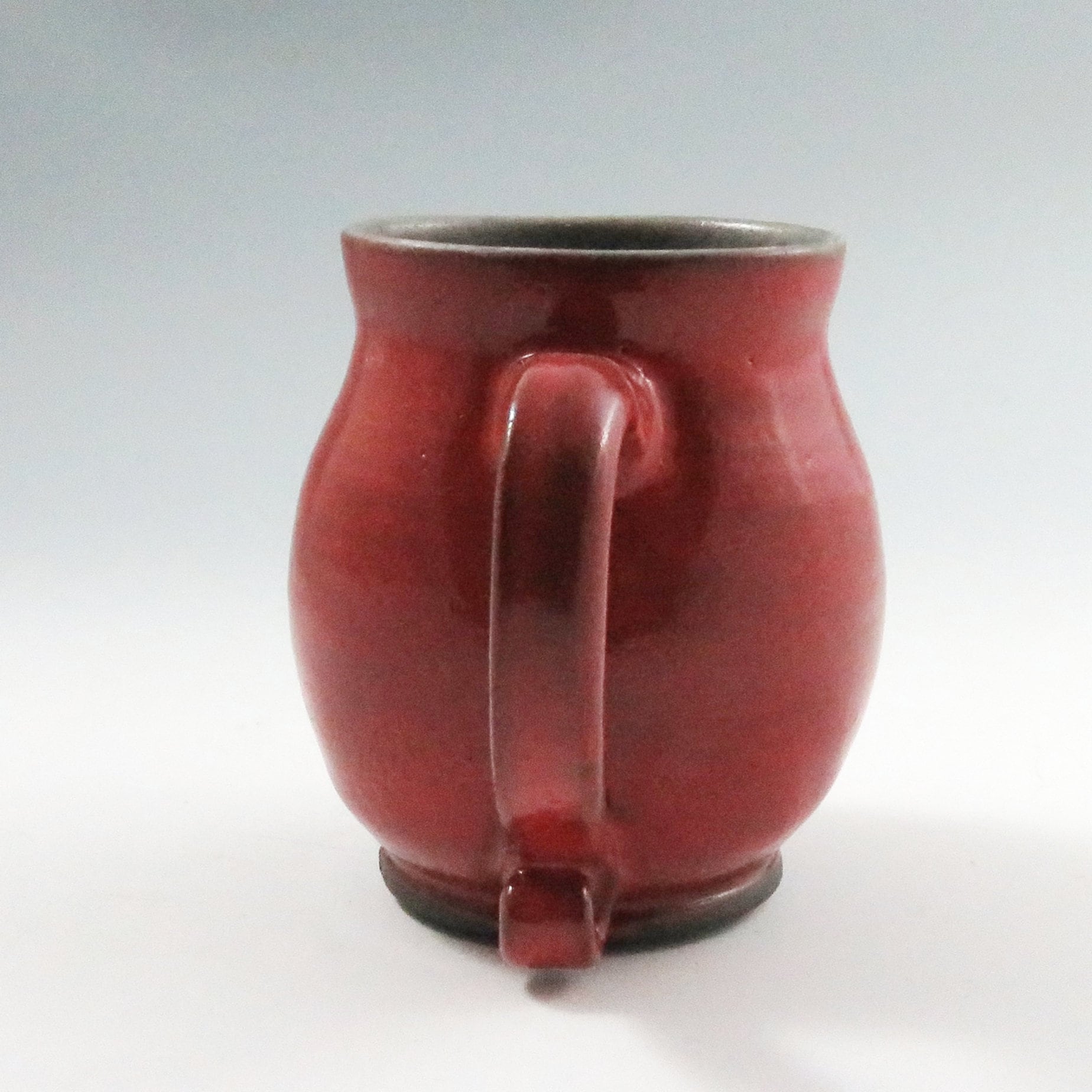 Red Pottery Mug,Unique Ceramic Mugs,Red Ceramic Mugs,Handmade,Ready to ...