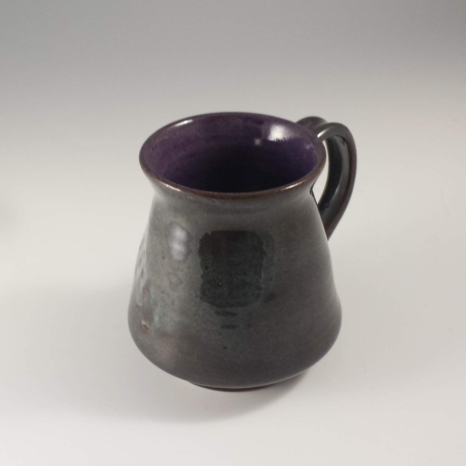 Purple green Ceramic Pottery,Coffee Mug,Purple Tea Mug,Unusual Mug ...
