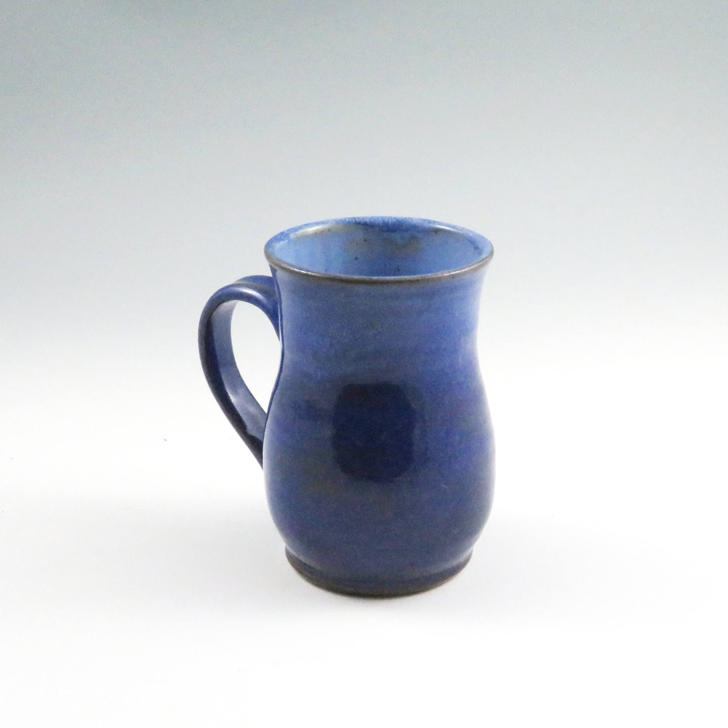 Blue Handmade Ceramic Pottery Mug,12 oz. Coffee Mug,Unusual Mug,Unique ...