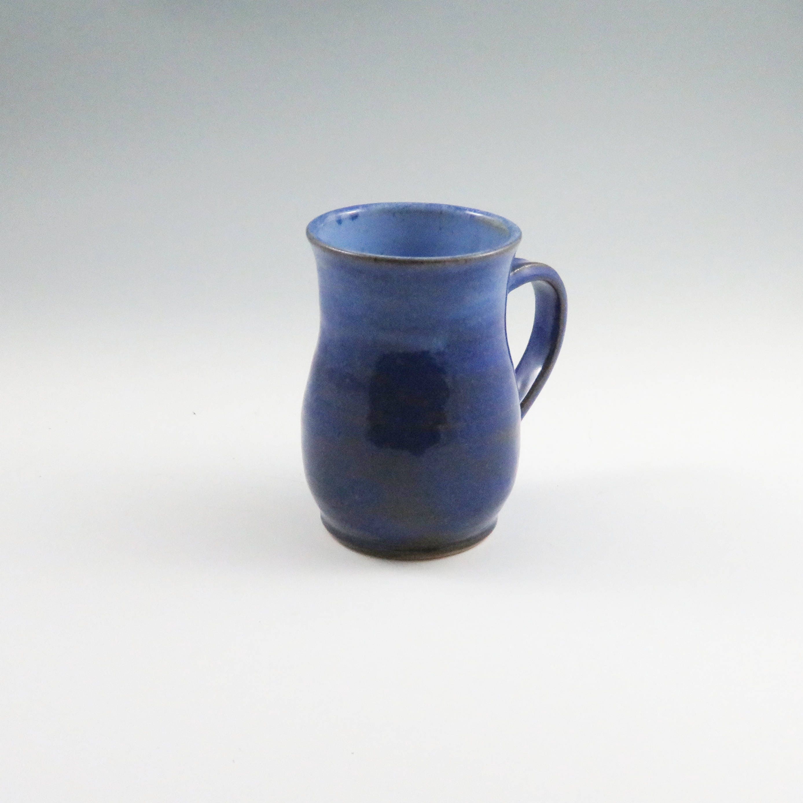 Blue Handmade Ceramic Pottery Mug,12 oz. Coffee Mug,Unusual Mug,Unique ...