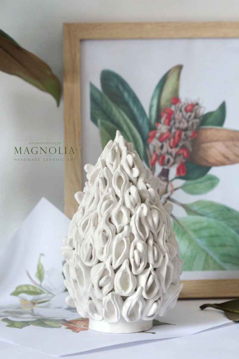 Magnolia Ceramic Sculptures - Etsy