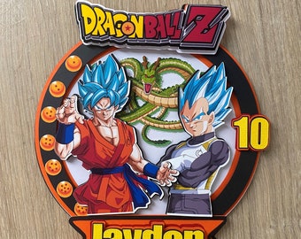 Goku Cake Topper - Etsy