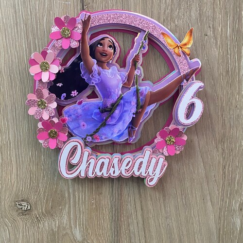 Isabella Cake Topper Encanto Cake Topper - Etsy