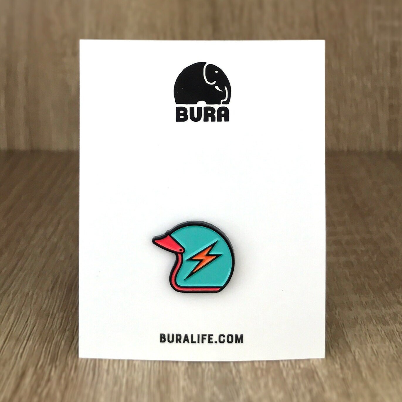 Lightning Motorcycle Helmet Pin Lapel Brooch Blue - Etsy