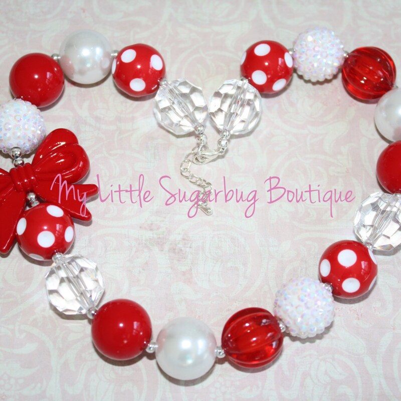 Polka Dot Necklace - Etsy