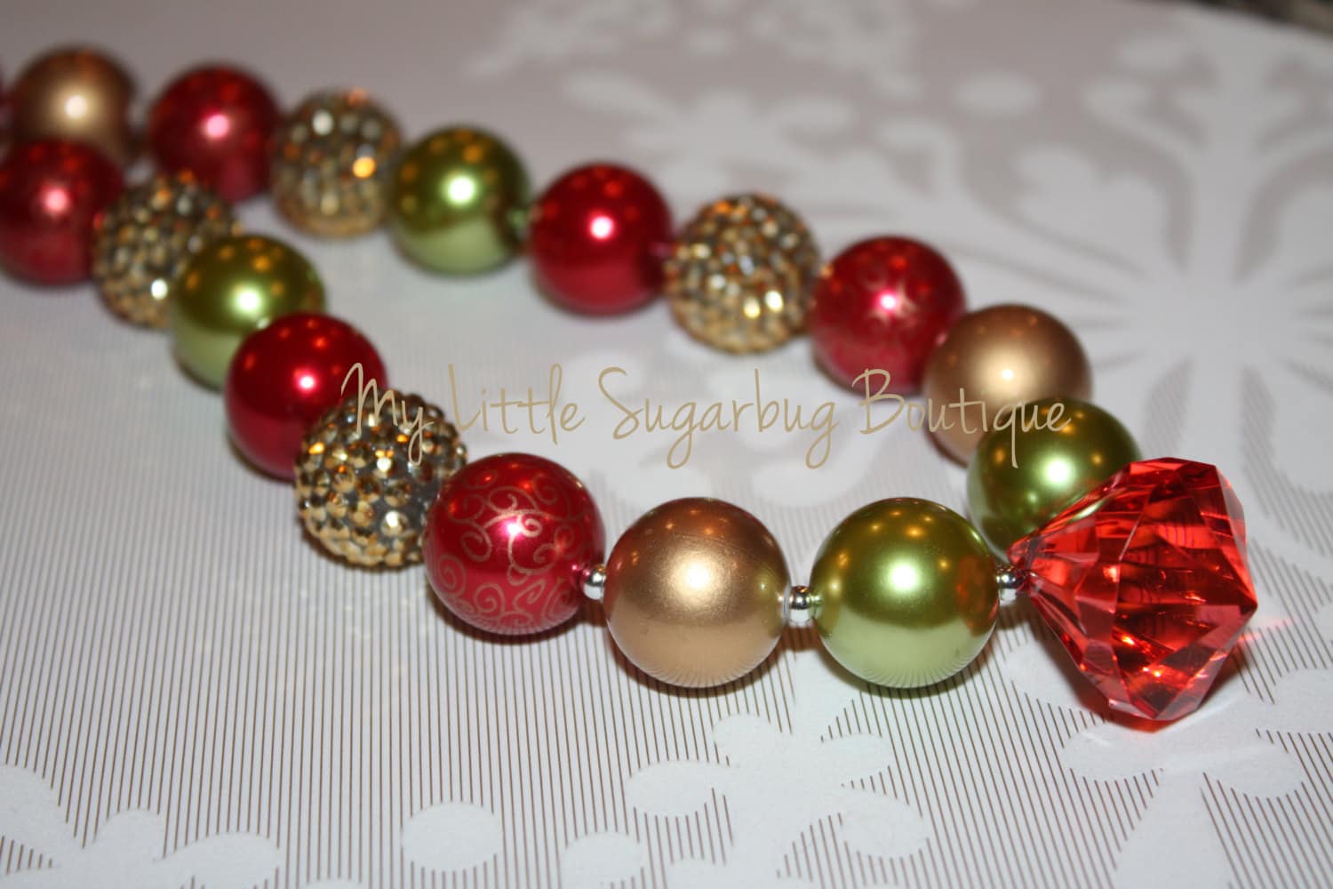 Hark the Harold-red Olive Gold-m2m Eleanor Rose-chunky - Etsy