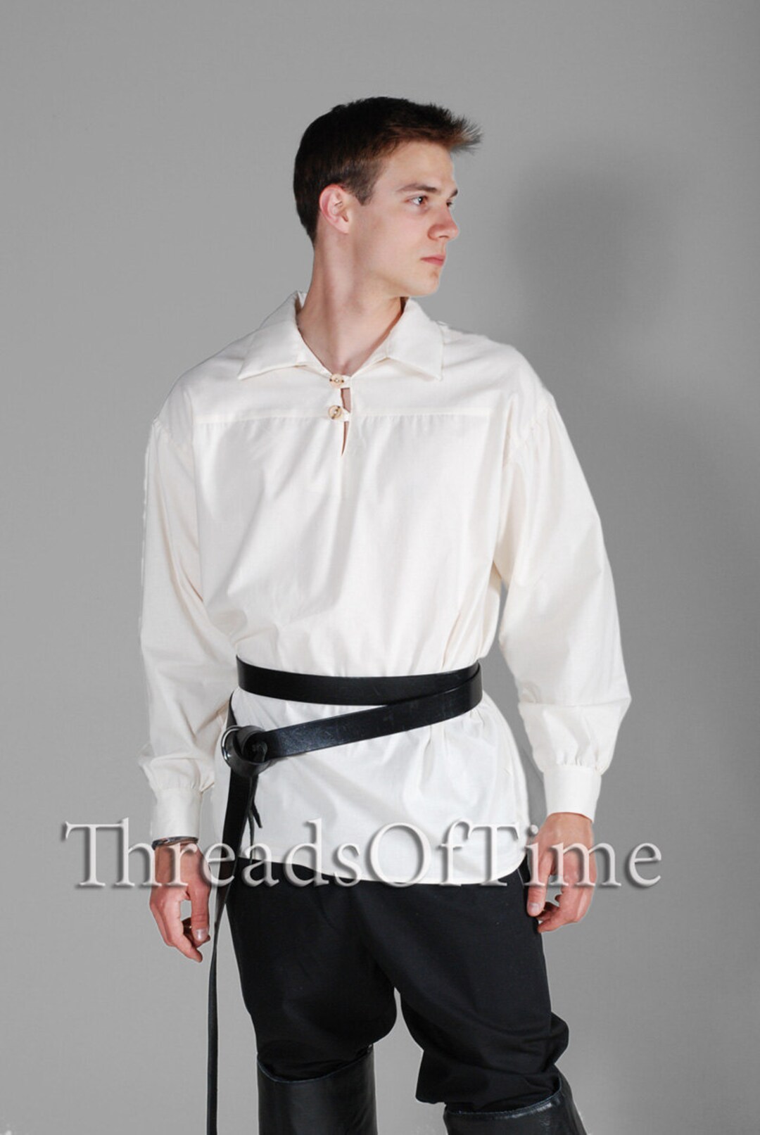Highlander Tunic / Kilt Shirt for Celtic Festivals, Highland Games or ...