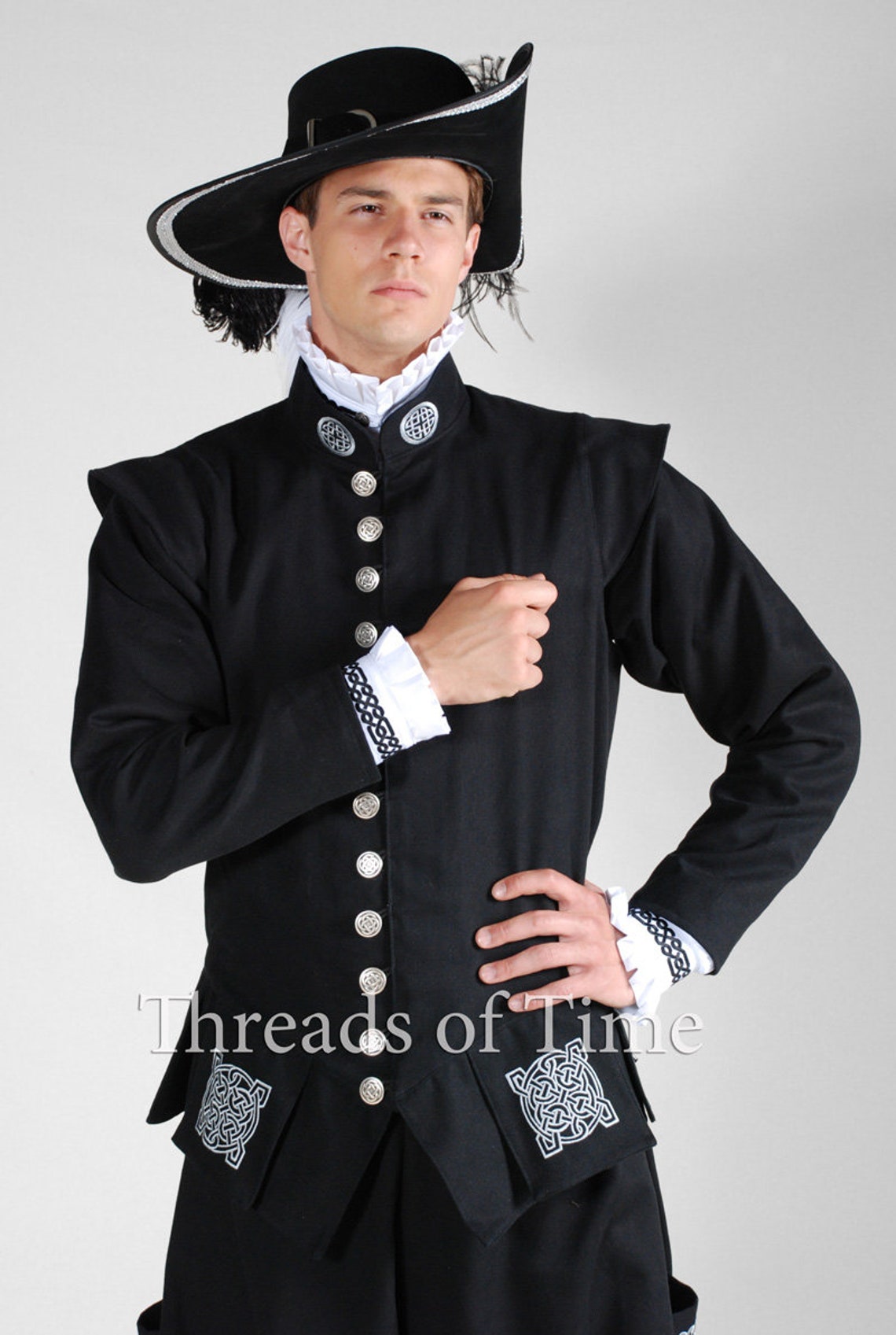 Nobleman's Outfit, 3 Pieces Doublet With Sleeves, Shirt, Pants. Celtic ...