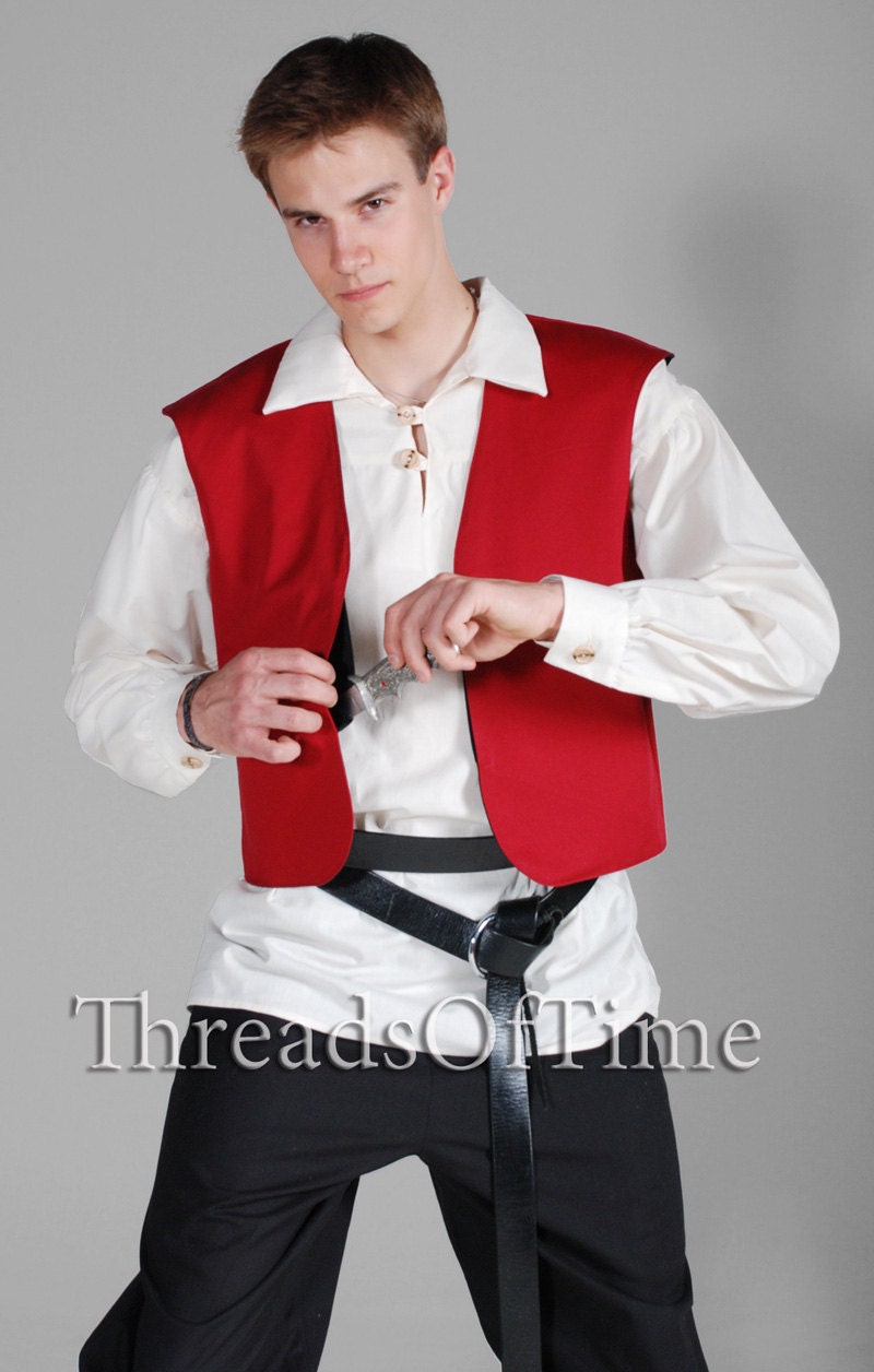 Highlander Tunic / Kilt Shirt for Celtic Festivals, Highland Games or ...