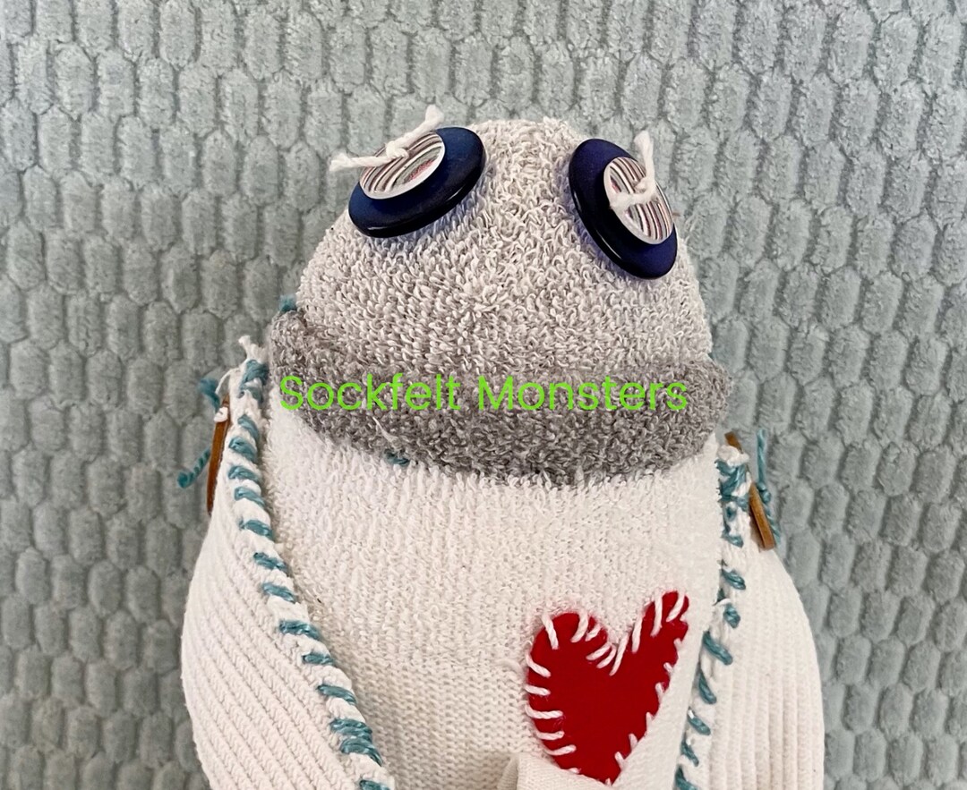 Chet the Sock Monster - Etsy
