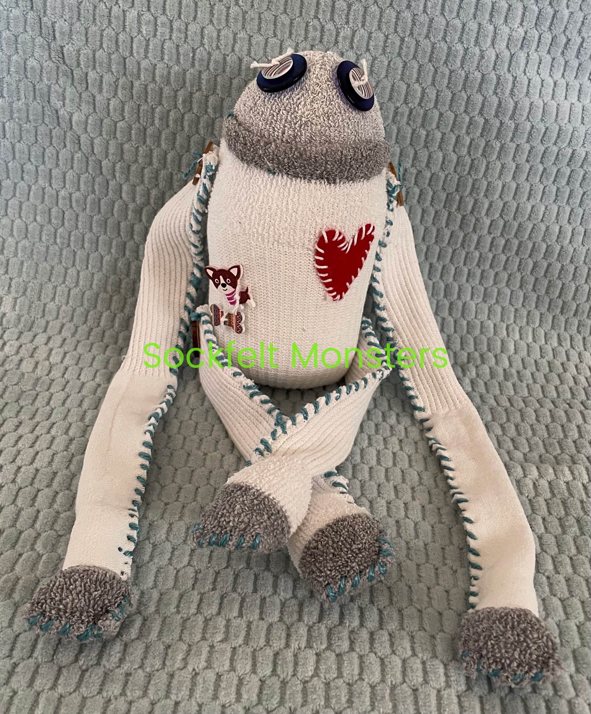 Chet the Sock Monster - Etsy