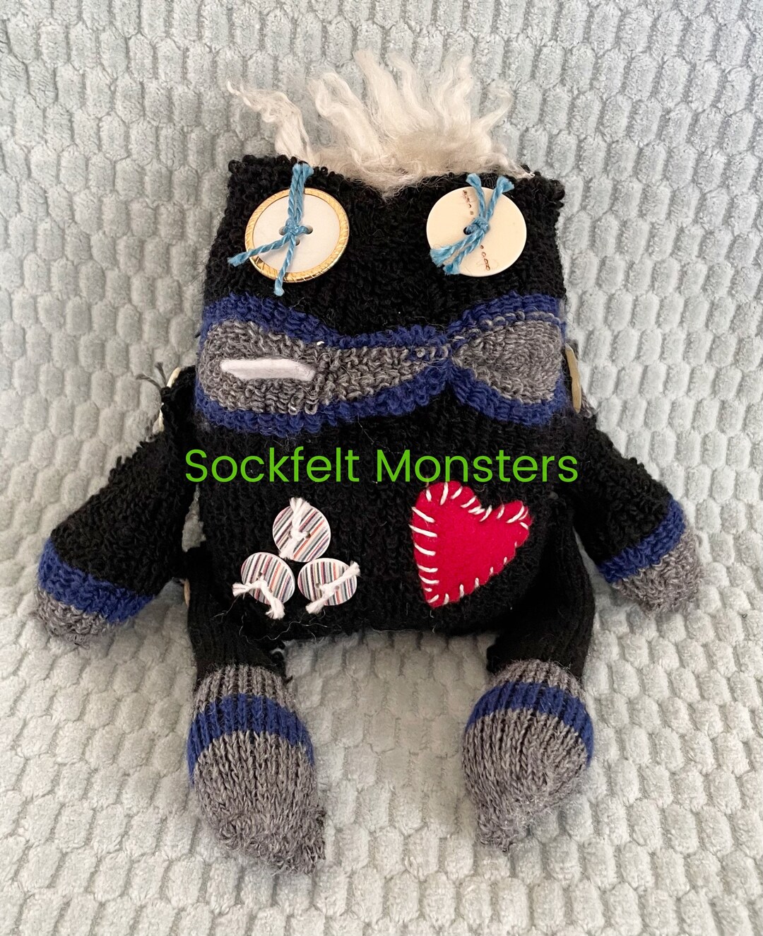 Thad the Sock Monster - Etsy