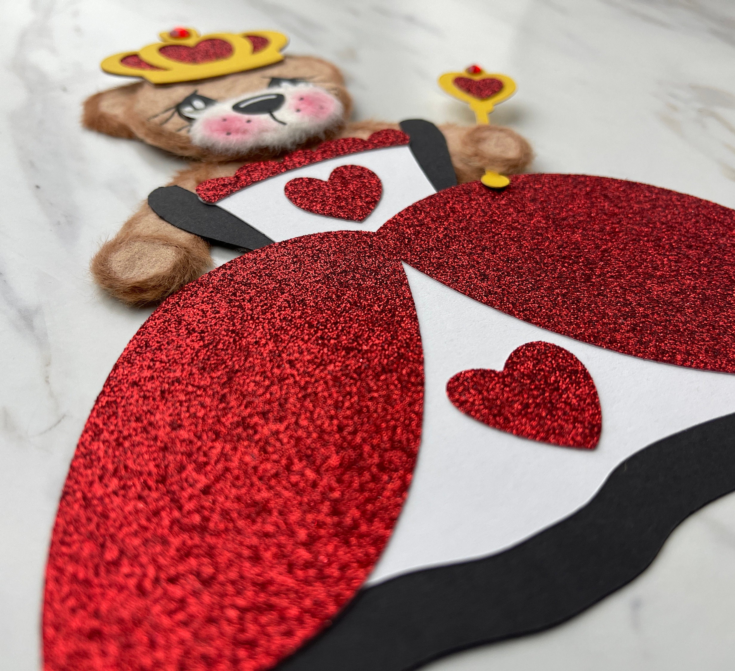 Tear Bear Reine Princesse de scrapbooking fabrication de cartes ...