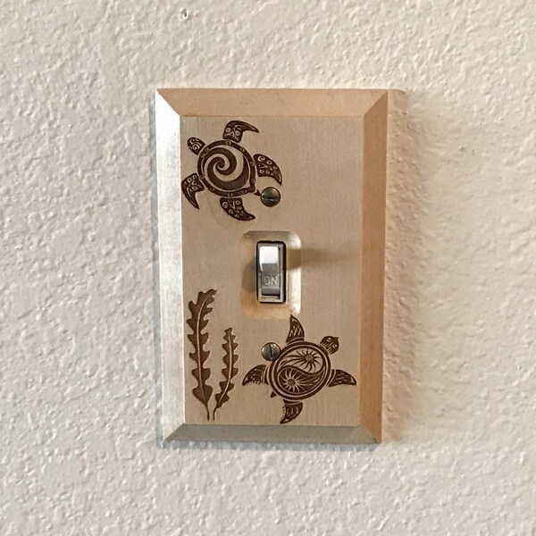 Sea Turtle Light Switch Cover - Etsy