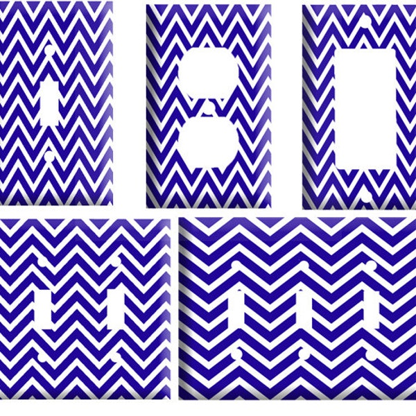Dark Blue Chevron - Etsy