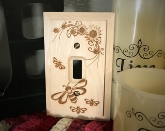 Laser Engraved Switch Plate - Etsy