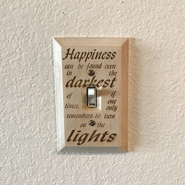 Laser Engraved Switch Covers - Etsy