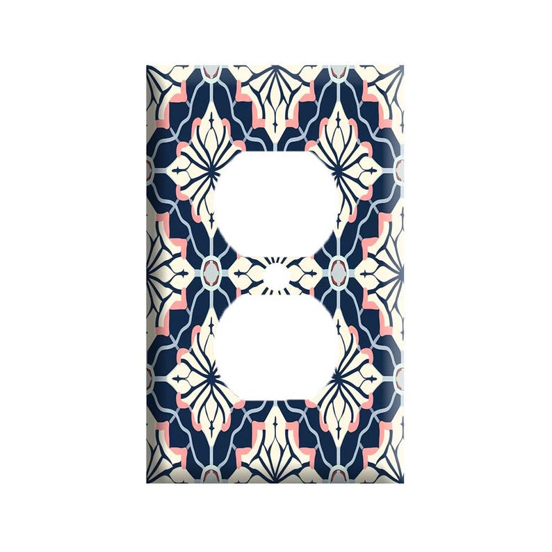 Moroccan Tile #2 (not Actual Ceramic Tile), Decorative Plastic Light ...