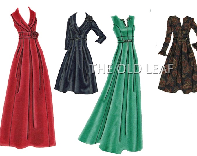 Sewing Pattern for Formal Dress & Casual Dress, Simplicity 2338, UNCUT ...