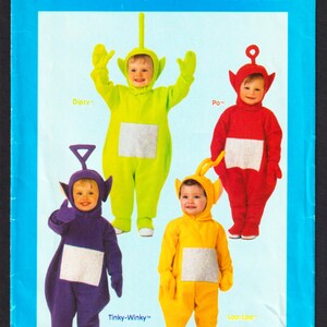 Teletubbies Costume Sewing Pattern for Infants & Toddlers 13 to 29 Lbs ...