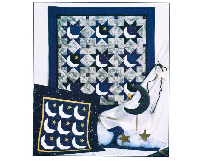 Crescent Moon Wall Quilt Pattern in 2 Sizes - Debbie Mumm's the Word ...