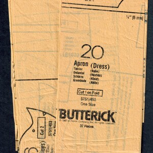 Sewing Pattern - 22 Inch Rag Doll & Doll Clothes, Butterick 5751, UNCUT ...