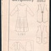 Flared Dress Pattern With Drop Waist & Vest Simplicity 8543 - Etsy