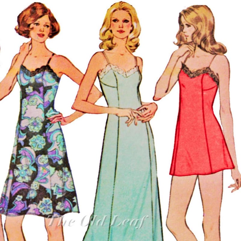 Full Slip Pattern - Etsy