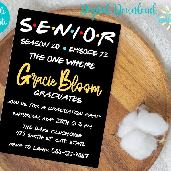 Friends Theme Graduation Party - Etsy