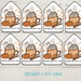 Editable Fall Autumn Gift Tag Pumpkin Spice Gift Tag for - Etsy