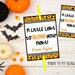Editable Halloween Gift Tag , Bugs and Kisses, Gift Tag for Students ...