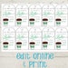 Editable A Latte Fun Tag , Appreciation Tag , Gift Tags for Class ...
