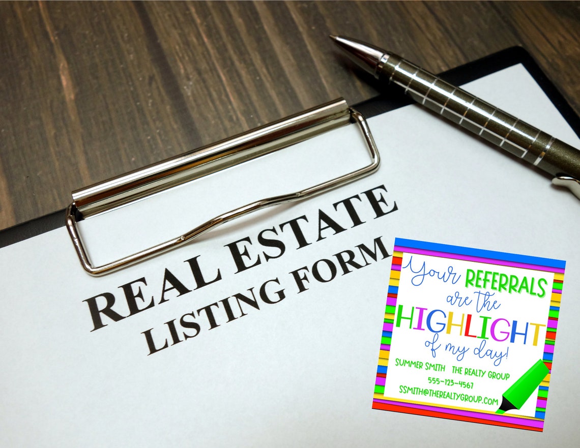 Highlighter Realtor Pop-by Tags, Highlight of My Day , Real Estate ...